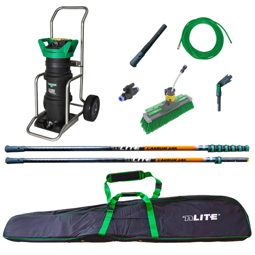 Window Cleaning Supplies | Unger UNLK5 HydroPower® Carbon 24K Complete ...